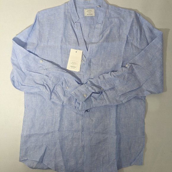 Murano | Shirts | New Lt Tall Mens Murano Long Sleeve Button Down Shirt ...